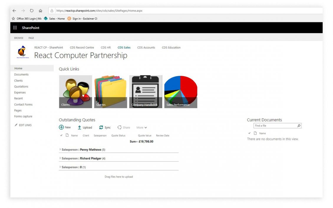 SharePoint – the perfect intranet solution for small businesses - React ...